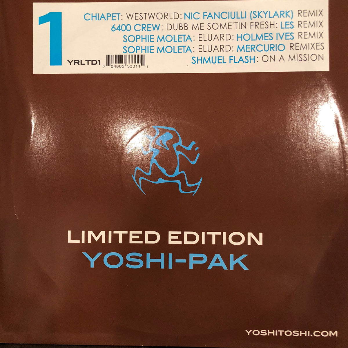 YRLTD1 - Various Limited Edition Yoshi-Pack 1 - Vinyl – Yoshitoshi ...